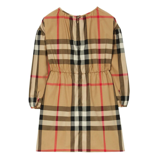 Burberry Beige Check Dress | ShopSimon