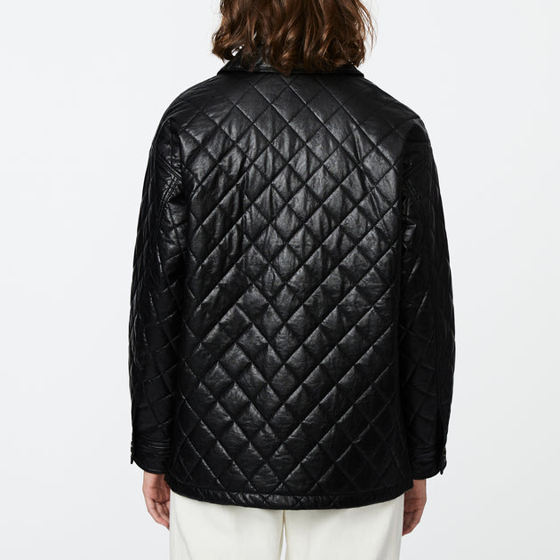 Bernardo Quilted Shacket | ShopSimon