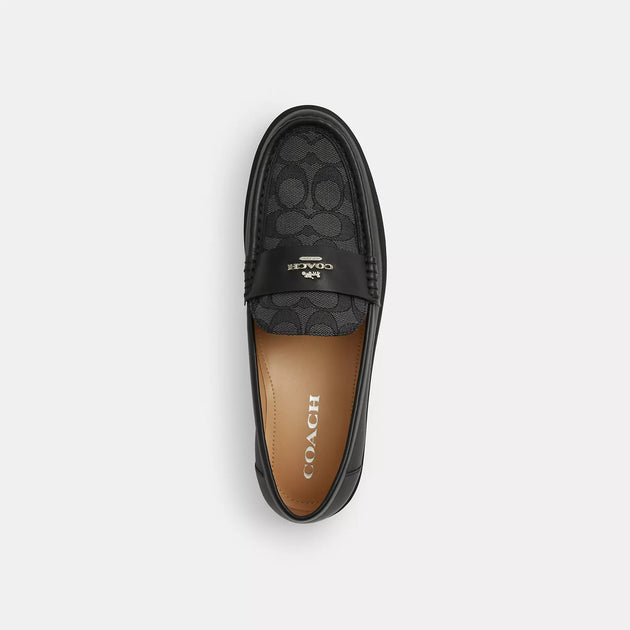 Coach Outlet Janie Loafer In Signature Jacquard | ShopSimon
