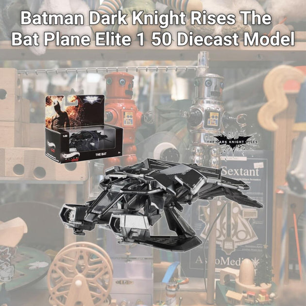 HOT WHEELS Batman Dark Knight Rises The Bat Plane Elite 1 50 Diecast ...