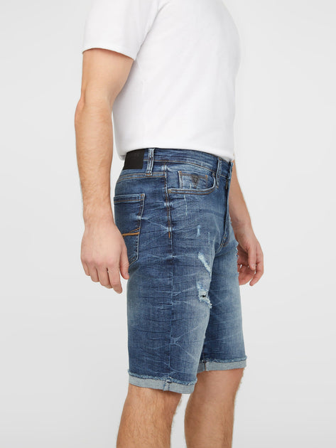 Guess Factory Abby Denim Shorts | ShopSimon