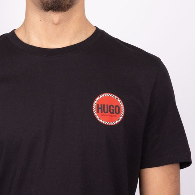 Hugo Boss Hugo Men's Danetchorb Patch Logo T-Shirt, Black | ShopSimon