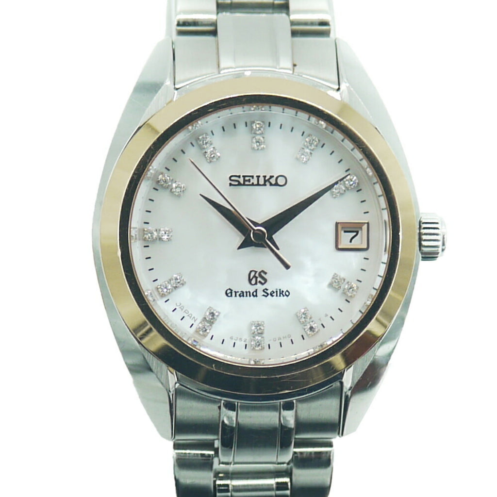 Seiko Grand Seiko pink Stainless Steel Wristwatch (Pre-Owned) - Great ...