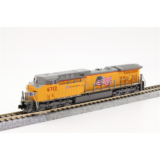 Kato N Scale Union Pacific Flag Ac4400cw Diesel No.6712 Model Train ...