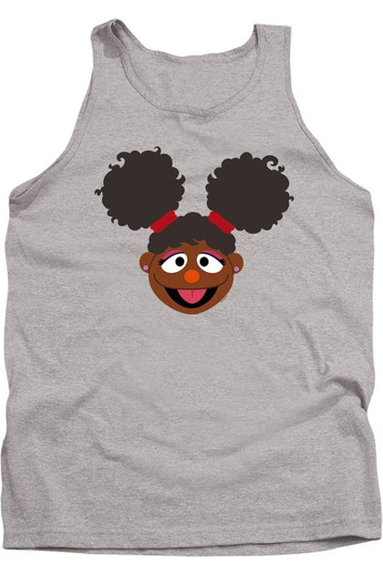 Gildan Sesame Street Gabrielle Face Adult Tank | ShopSimon