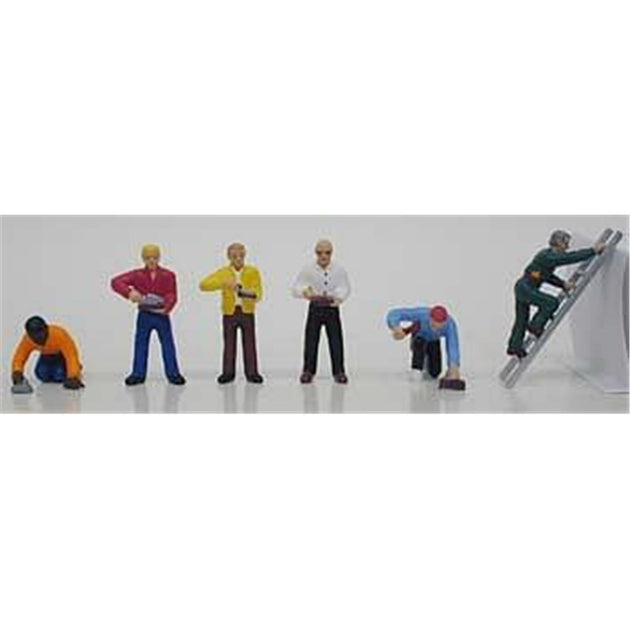 Model Power Ho Scale Mason & Bricklayers Figures | ShopSimon
