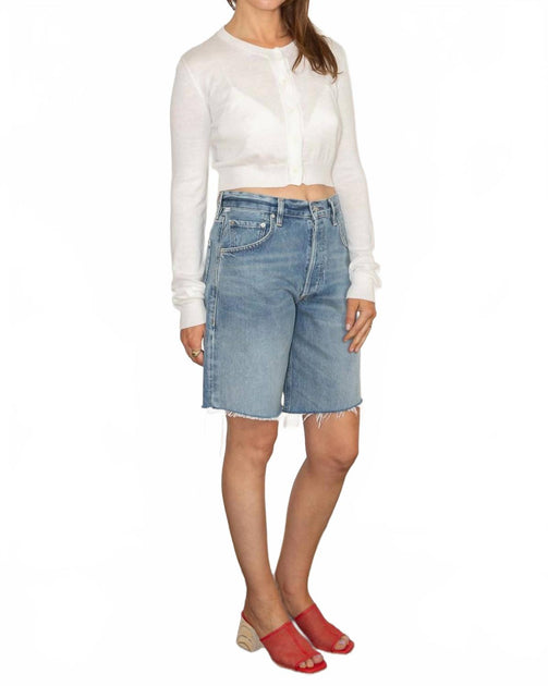 Citizens of Humanity Ayla Short In Starlit | ShopSimon