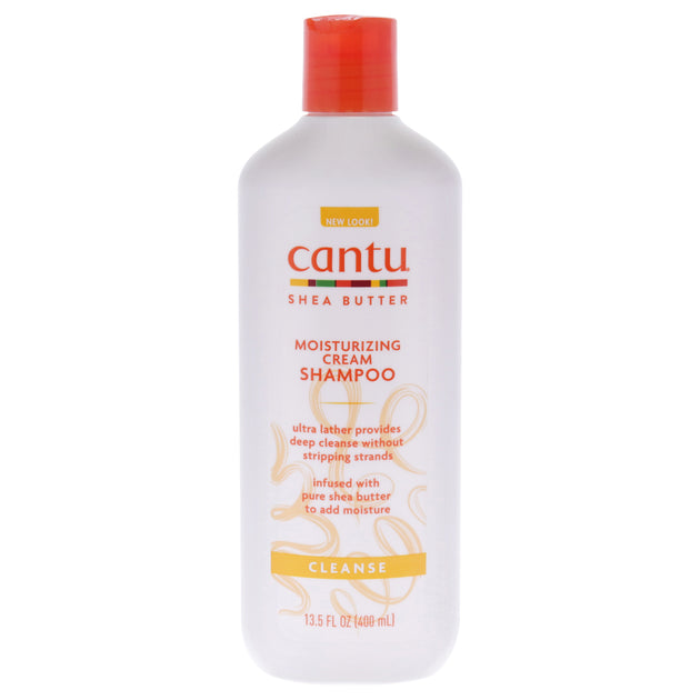 Cantu Shea Butter Moisturizing Cream Shampoo By For Unisex - 13.5 Oz ...