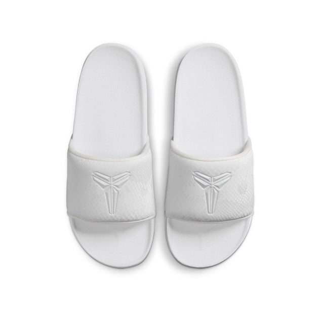 NIKE MENS KOBE OFFCOURT SLIDES_WHITE/WHITE | ShopSimon