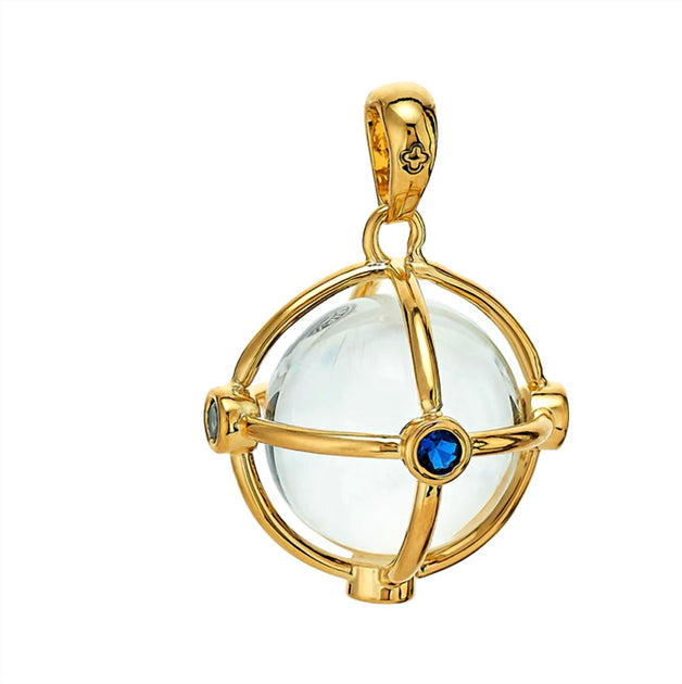 ASHA Mini Madeline Charm In Clear | ShopSimon