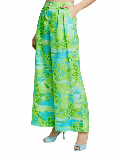 RHODE Campbell Pants In Electric Eden | ShopSimon