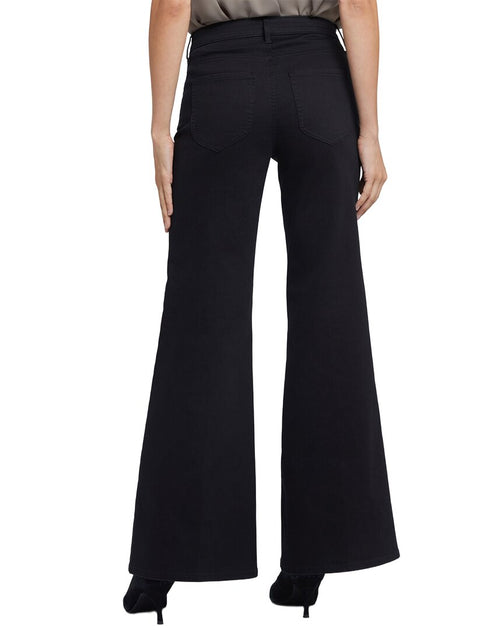NYDJ Mia Black Palazzo Jean | ShopSimon