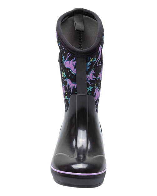 BOGS Girl's Classic Unicorn Boots In Black Multi | ShopSimon