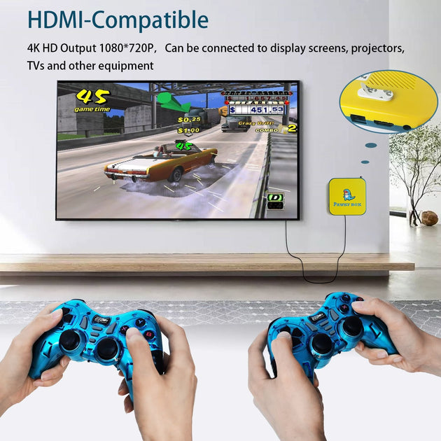 Pawky Box Game Console for PS1/DC/Naomi 33000+ Games Super Console WiFi ...