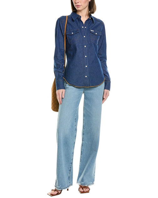 STAUD X Wrangler The Western Shirt | ShopSimon