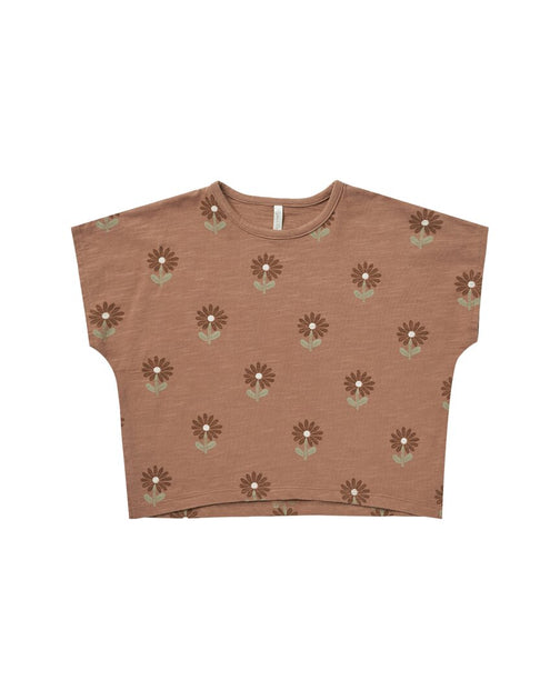 Rylee + Cru Collective Crop T-shirt | ShopSimon