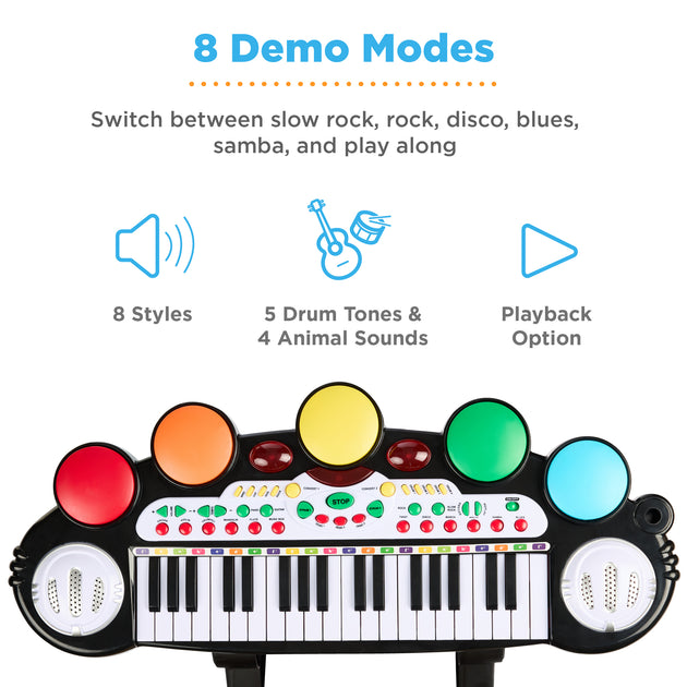 Best Choice Products 37-key Kids Electronic Piano Keyboard W/ Multiple ...