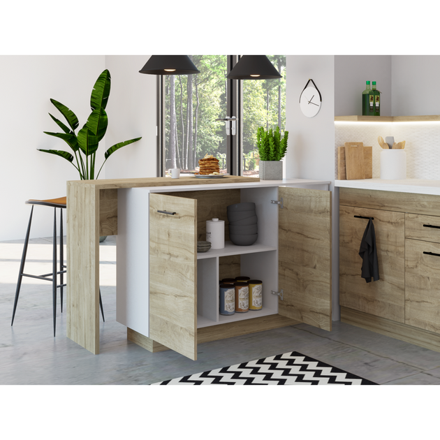 Depot E-Shop Creta Kitchen Island | ShopSimon