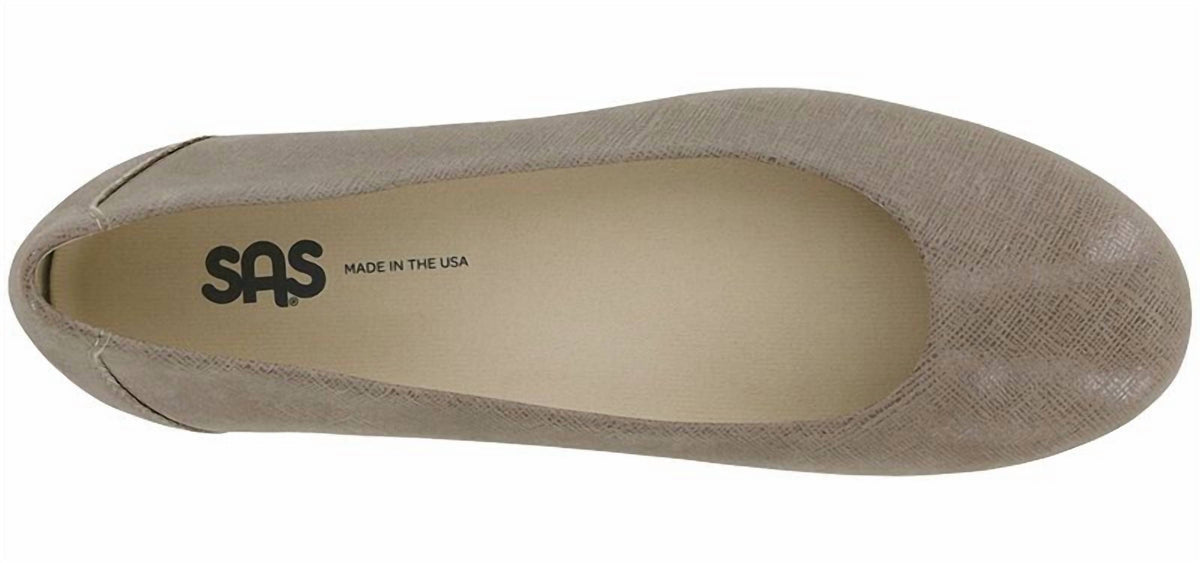 SAS Women's Scenic Ballet Flats In Fog | ShopSimon