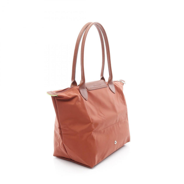 Longchamp Le Pliage Nylon Leather Tote Bag | ShopSimon