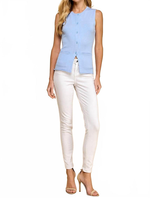 TCEC Ryan Vest In Blue | ShopSimon
