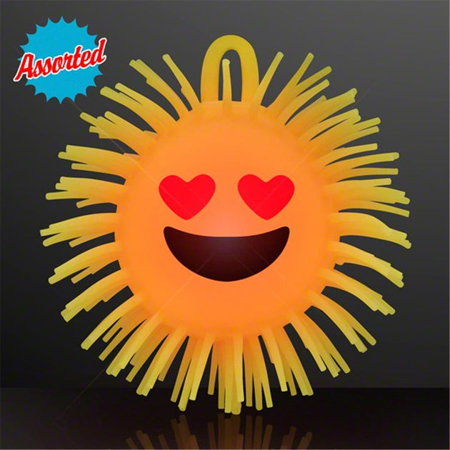 Blinkee Color Changing Emotions Emoji Faces Puffer Squishy Ball | ShopSimon