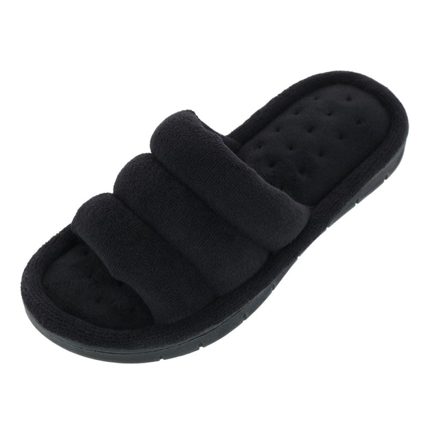Isotoner Women's Open Toe Aster Slide Slipper | ShopSimon