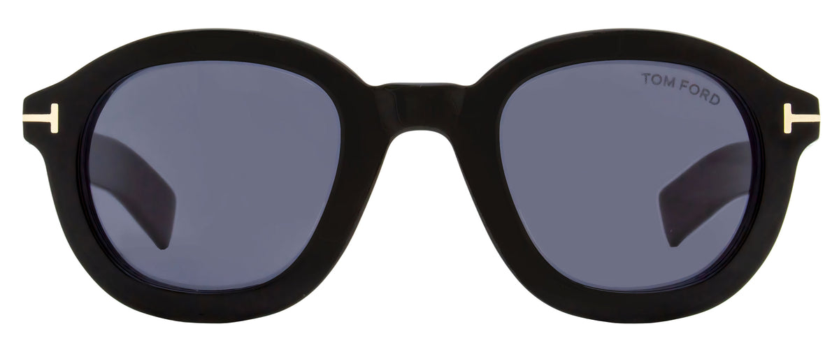 Tom Ford Men's Raffa Sunglasses Tf1100 01a Black 46mm | ShopSimon
