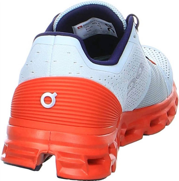 On Running Men's Cloudstratus Running Sneaker In Mineral/rust | ShopSimon