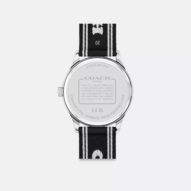 Coach Outlet Baxter Watch, 39 Mm | ShopSimon
