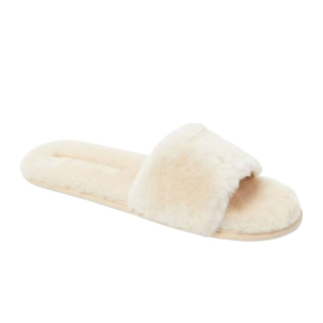 REBECCA MINKOFF Women's Palah Shearling Slide In Natural Shearling ...