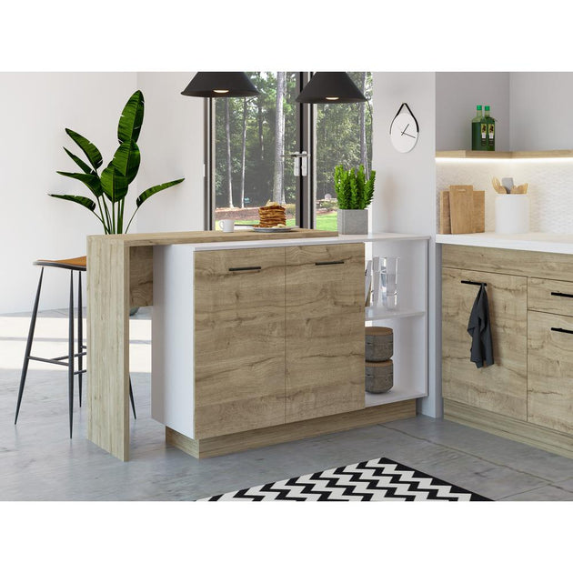 Depot E-Shop Creta Kitchen Island | ShopSimon