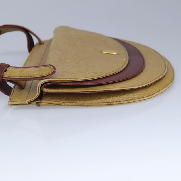 Cartier Must De Leather Shoulder Bag (pre-owned) | ShopSimon