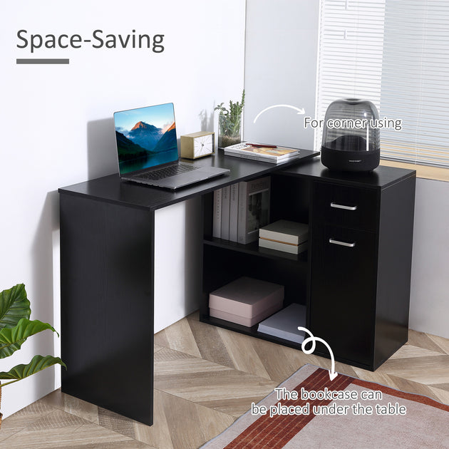 Streamdale Furniture Streamdale 180 Rotating Corner Desk with Storage ...