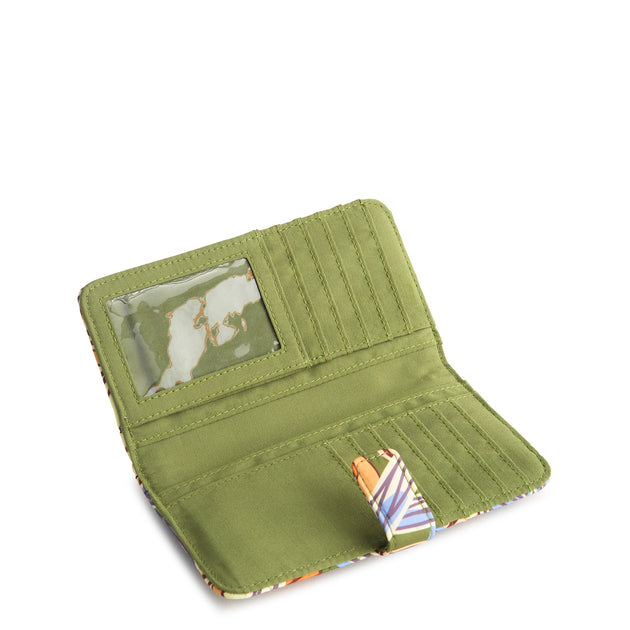 Vera Bradley Outlet Ultralight Medium Essential Tab Wallet | ShopSimon
