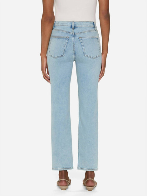 FRAME Le Sleek Straight Jean In Tribute | ShopSimon