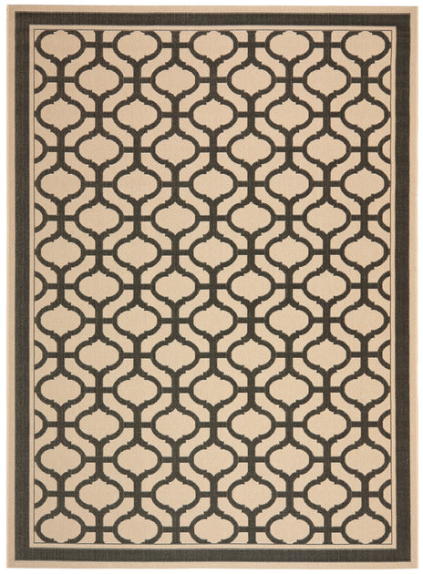 Safavieh Martha Stewart Machine Made Area Rug, Creme / Black ...
