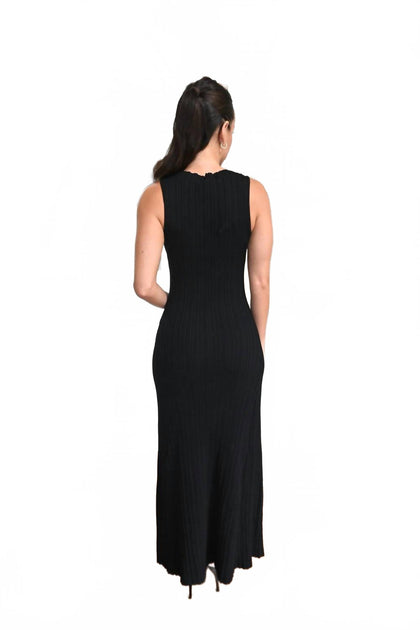 ELAN Ellen Maxi Dress In Black | ShopSimon