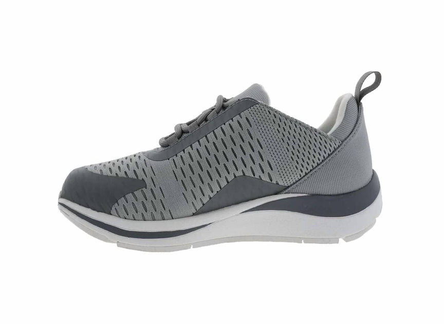 Drew Shoes Women's Sprinter Sneaker In Grey Flexknit | ShopSimon
