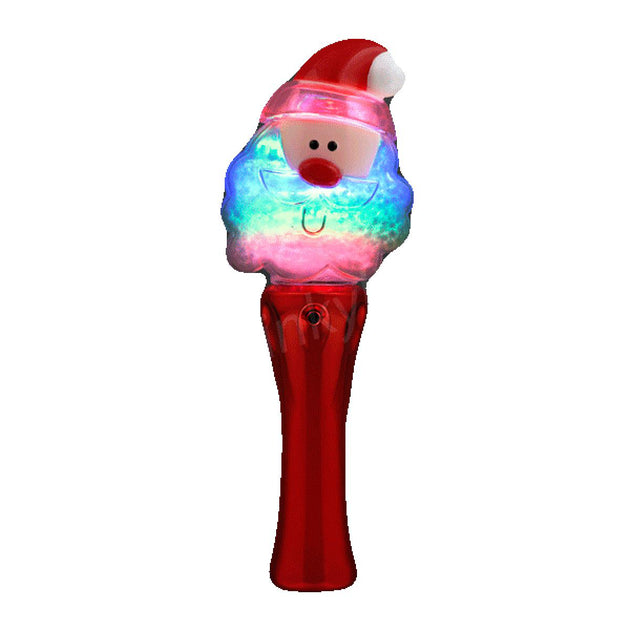 Blinkee Santa Toy Christmas Wand With Spinning Lights | ShopSimon