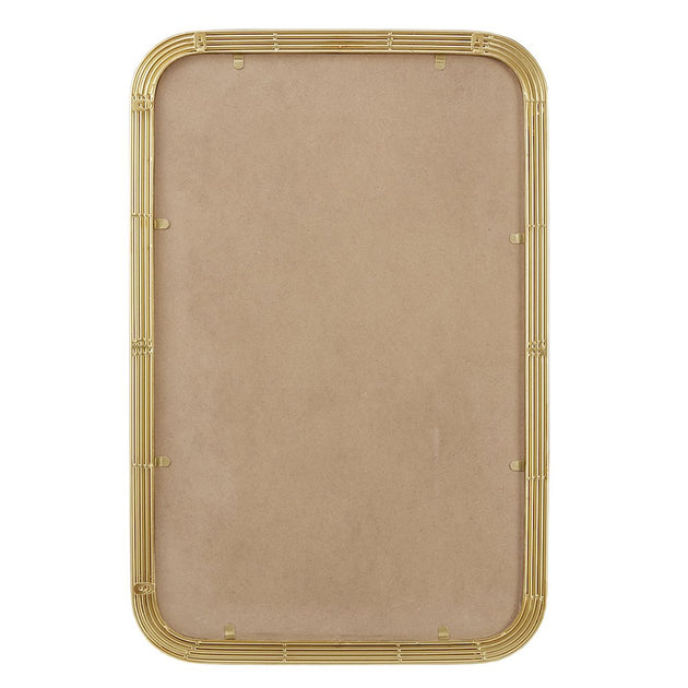 Madison Park Rectangle Metal Frame Fluted Wall Mirror | ShopSimon