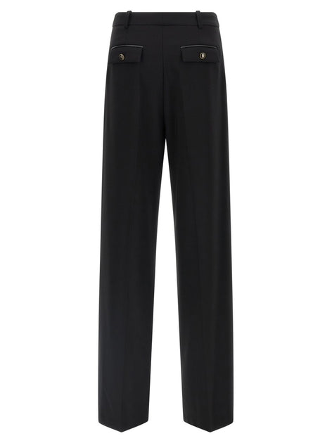 Elisabetta Franchi Fluid Cady Pants | ShopSimon