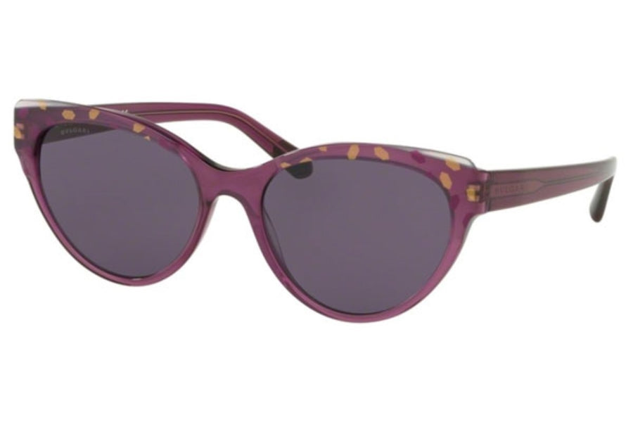 Bulgari Women's 56 Mm Lilac On Violet Transparent Sunglasses | ShopSimon