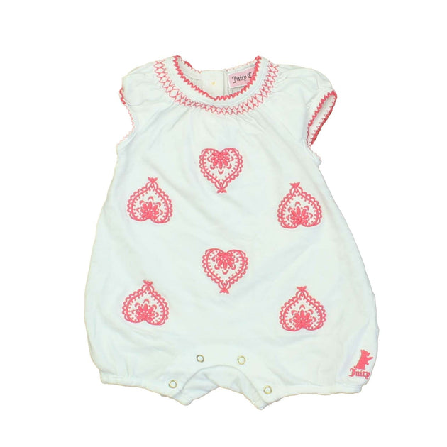 Juicy Couture Girls White | Red Romper | ShopSimon