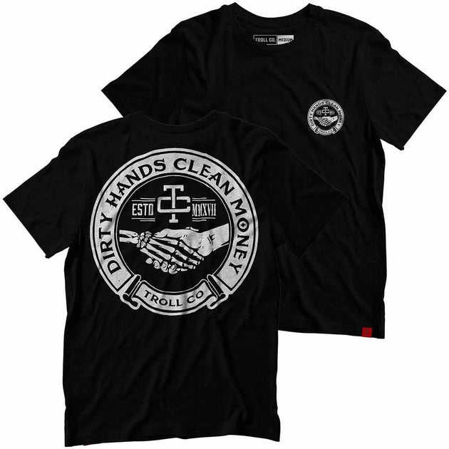 Troll Co. Men's Haggler Tee In Black | ShopSimon