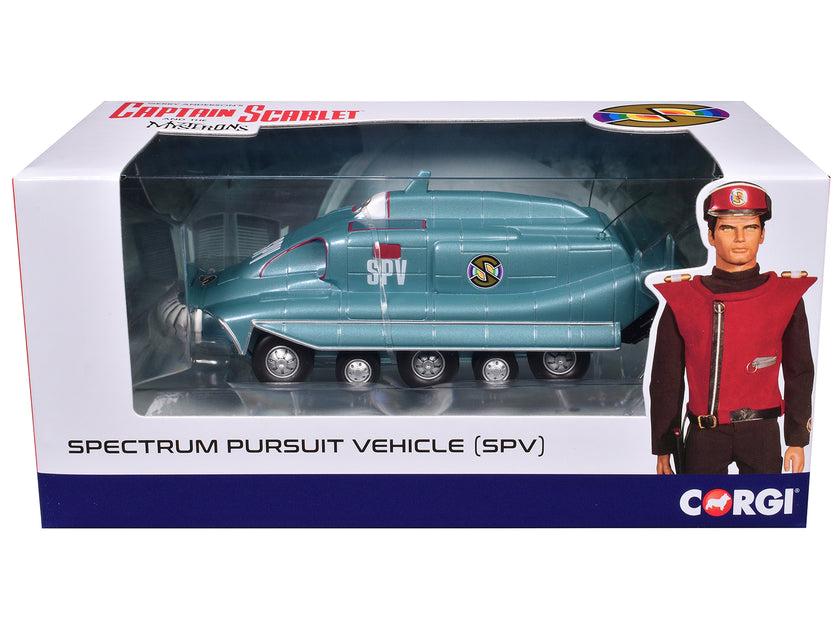 Corgi Spectrum Pursuit Vehicle (spv) Blue Metallic "captain Scarlet And ...