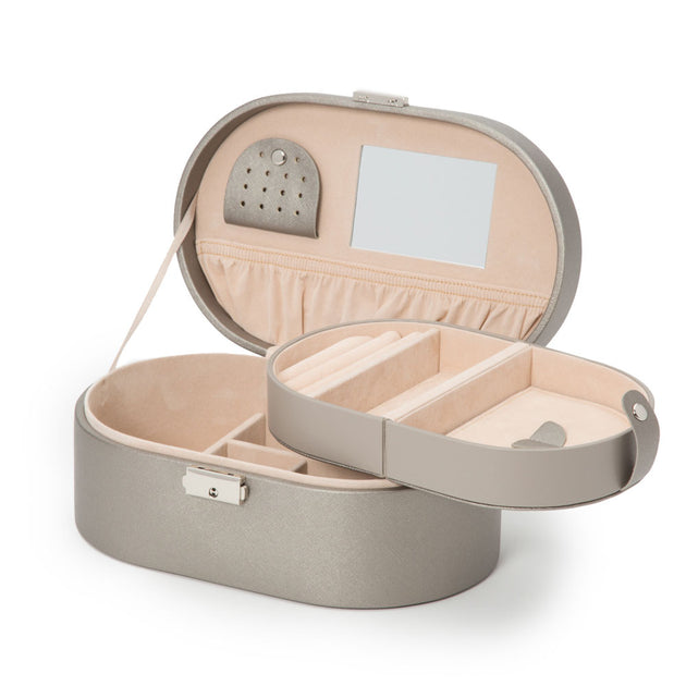 WOLF Heritage Oval Jewelry Box | ShopSimon