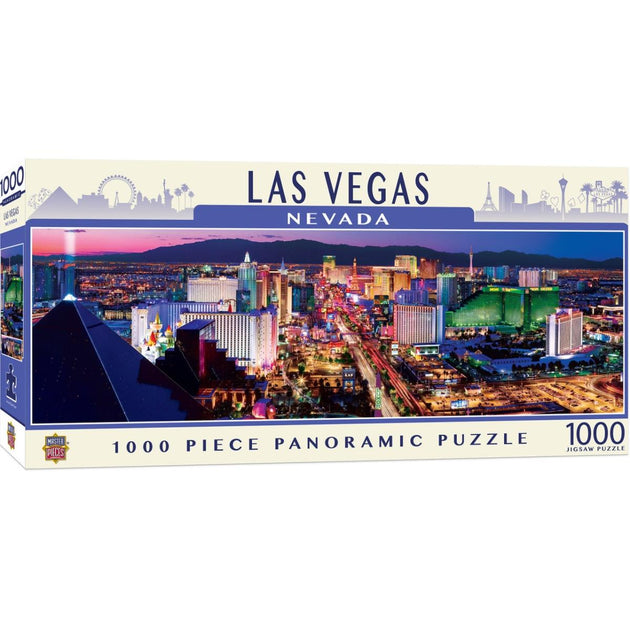 Masterpieces Blakeway Panoramas Las Vegas Panoramic Puzzle 1000 Piece ...