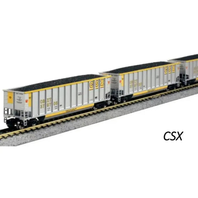 Kato N Scale Csx Bethgon Coal Hoppers Model Train - Pack Of 8 | ShopSimon
