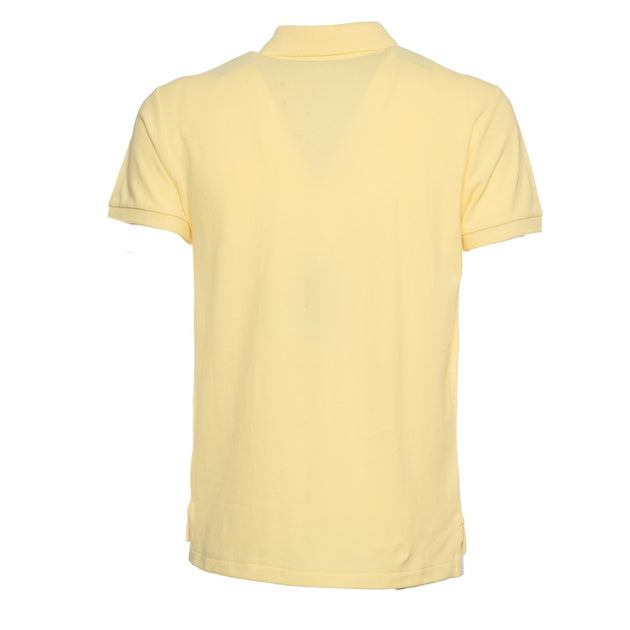 Polo Ralph Lauren Piqué Slim Fit Light Yellow Polo Shirt | ShopSimon